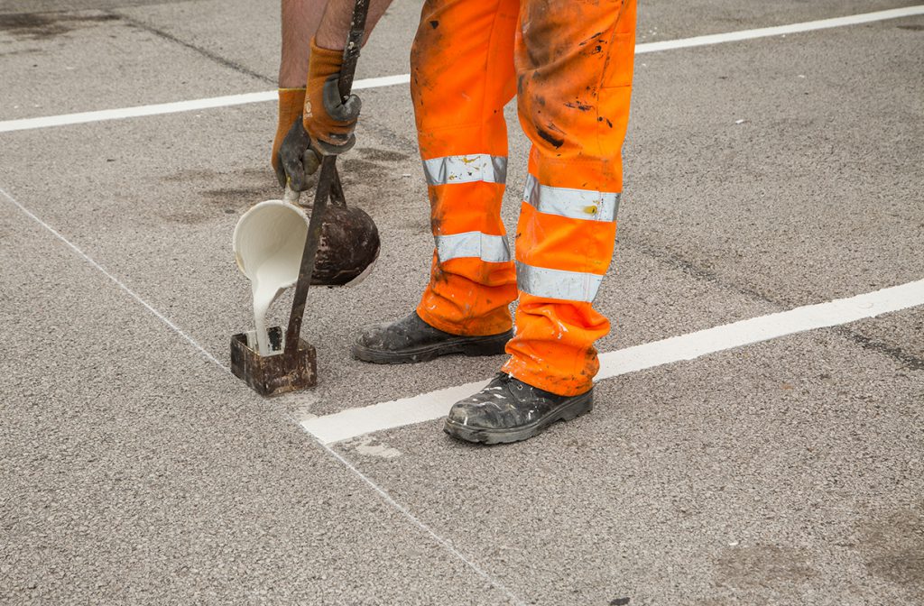 White Lining Works – The Park Estate