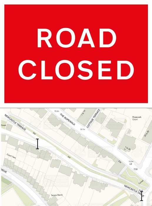 Road Closure – Newcastle Drive – The Park Estate